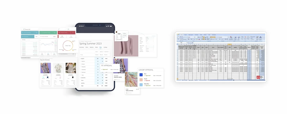 PLM Software vs Excel Sheets for Fashion Tech Packs